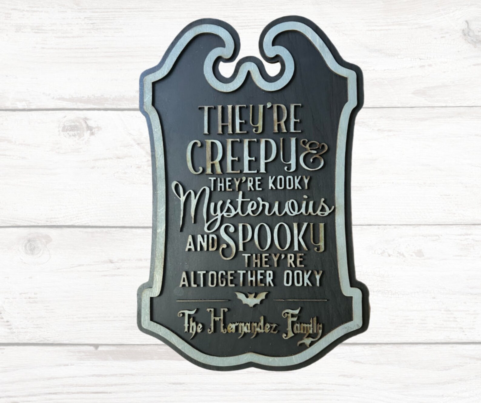 Creepy & Spooky Sign - Etsy