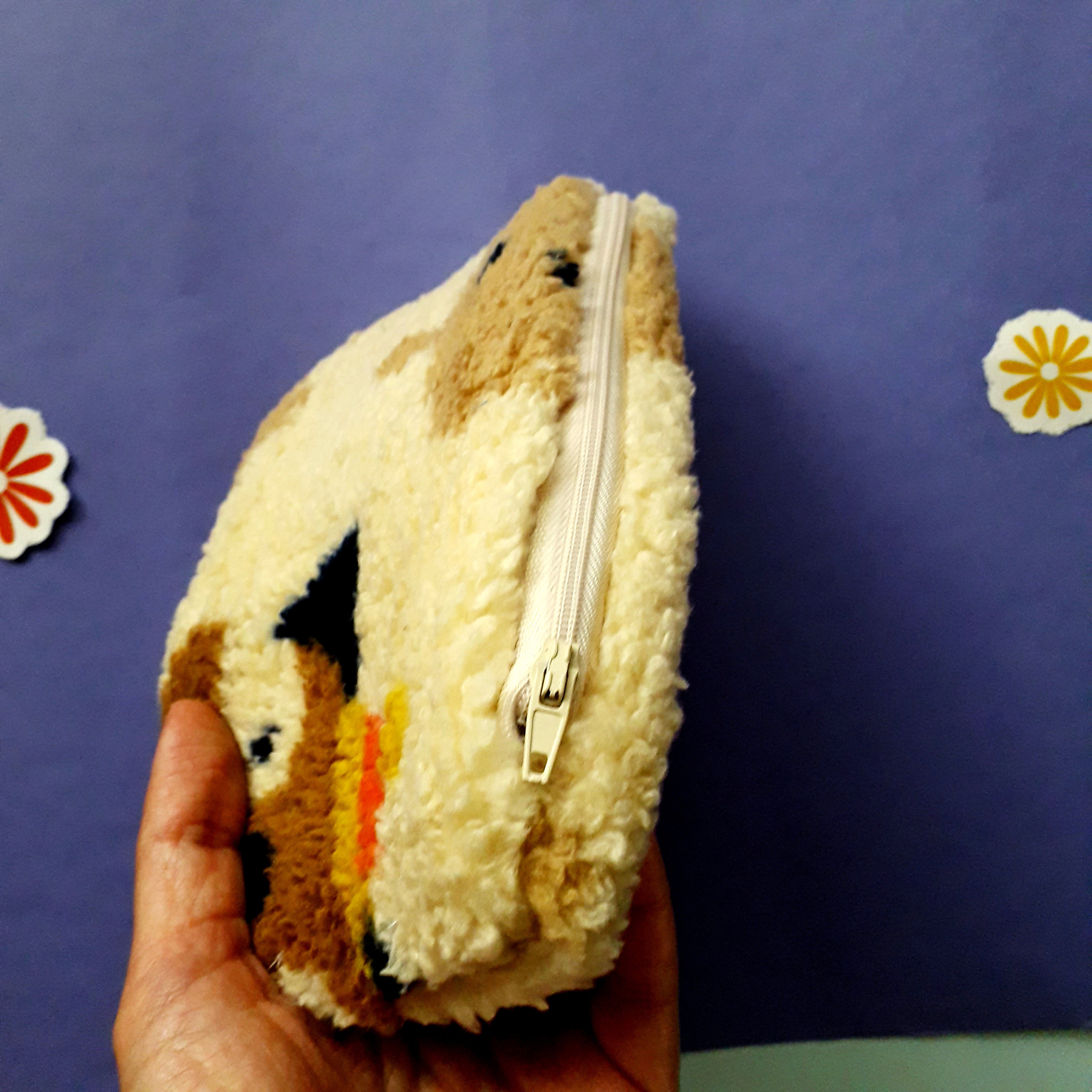 Sharpe Bear Pouch, Soft Plush Purse With Lining, Wellsoft Turkish ...