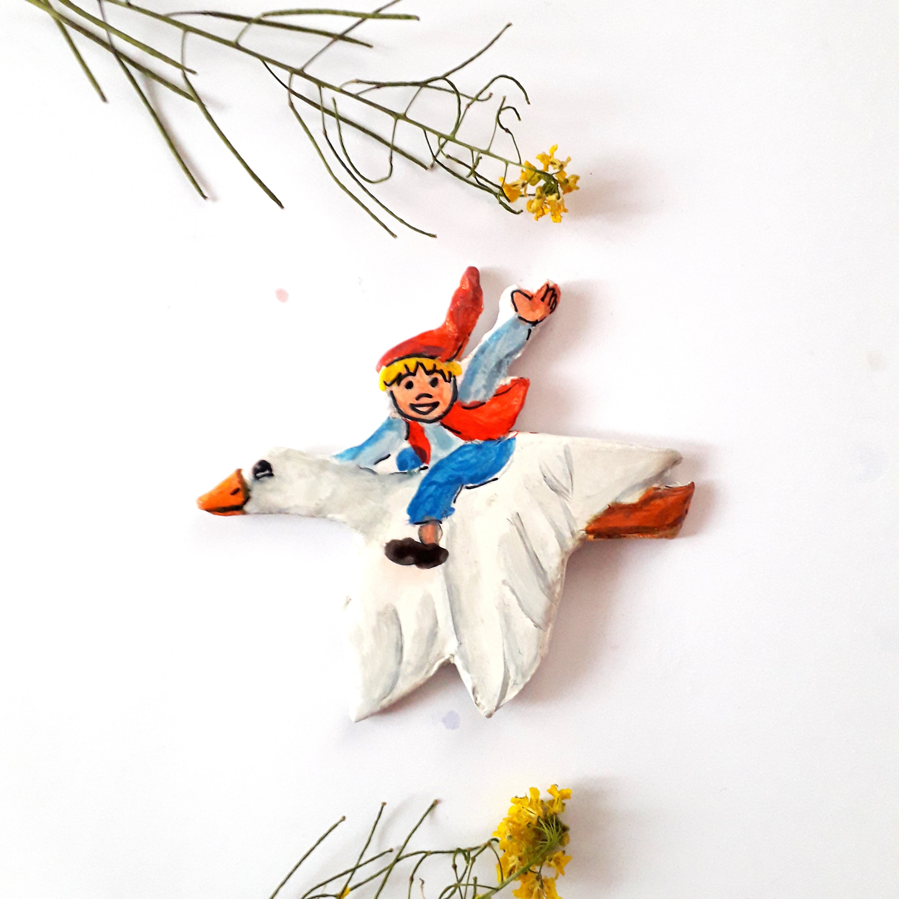 Swedish Childhood Heroes, Handmade Clay Magnet, Oldies Animes, Acrylic ...