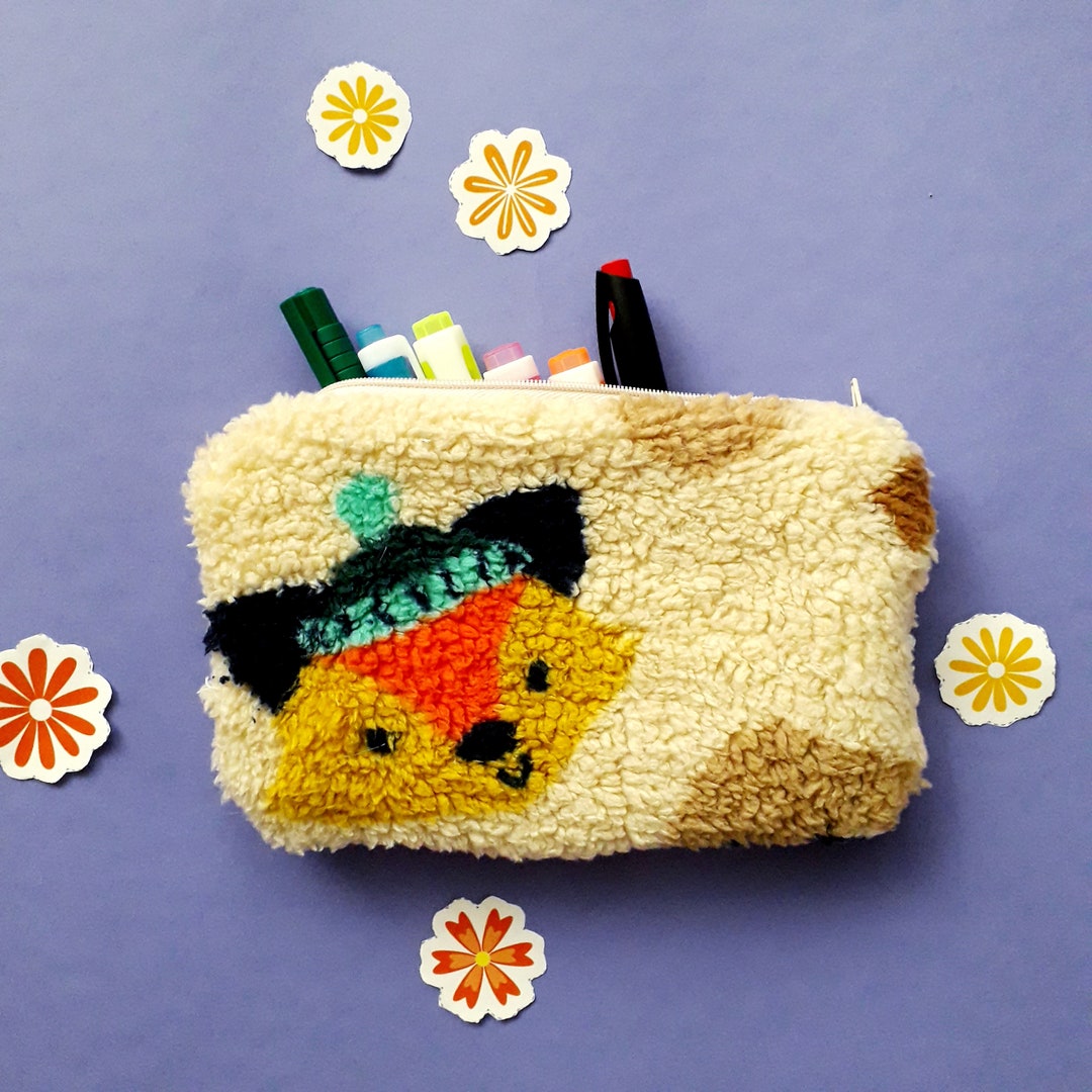 Sharpe Bear Pouch, Soft Plush Purse With Lining, Wellsoft Turkish ...