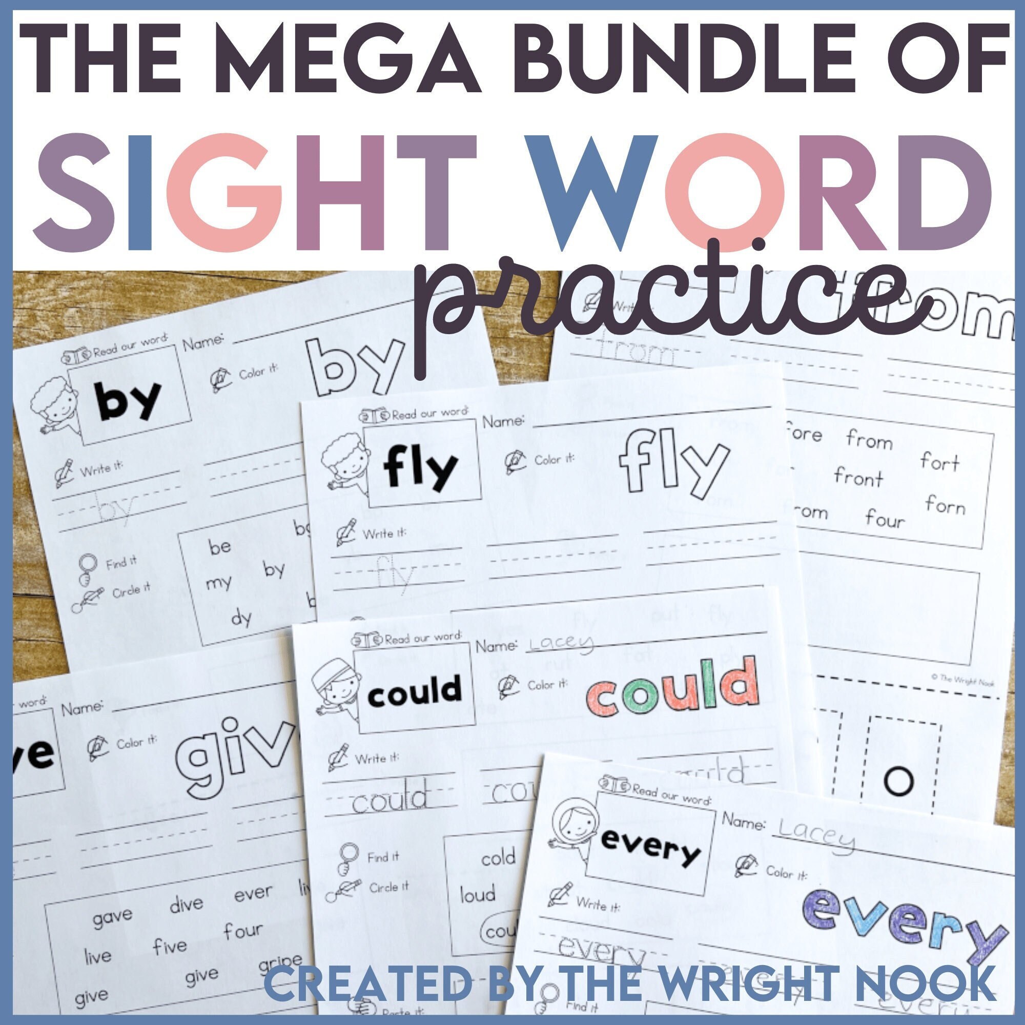 Sight Words Practice MEGA BUNDLE - Etsy