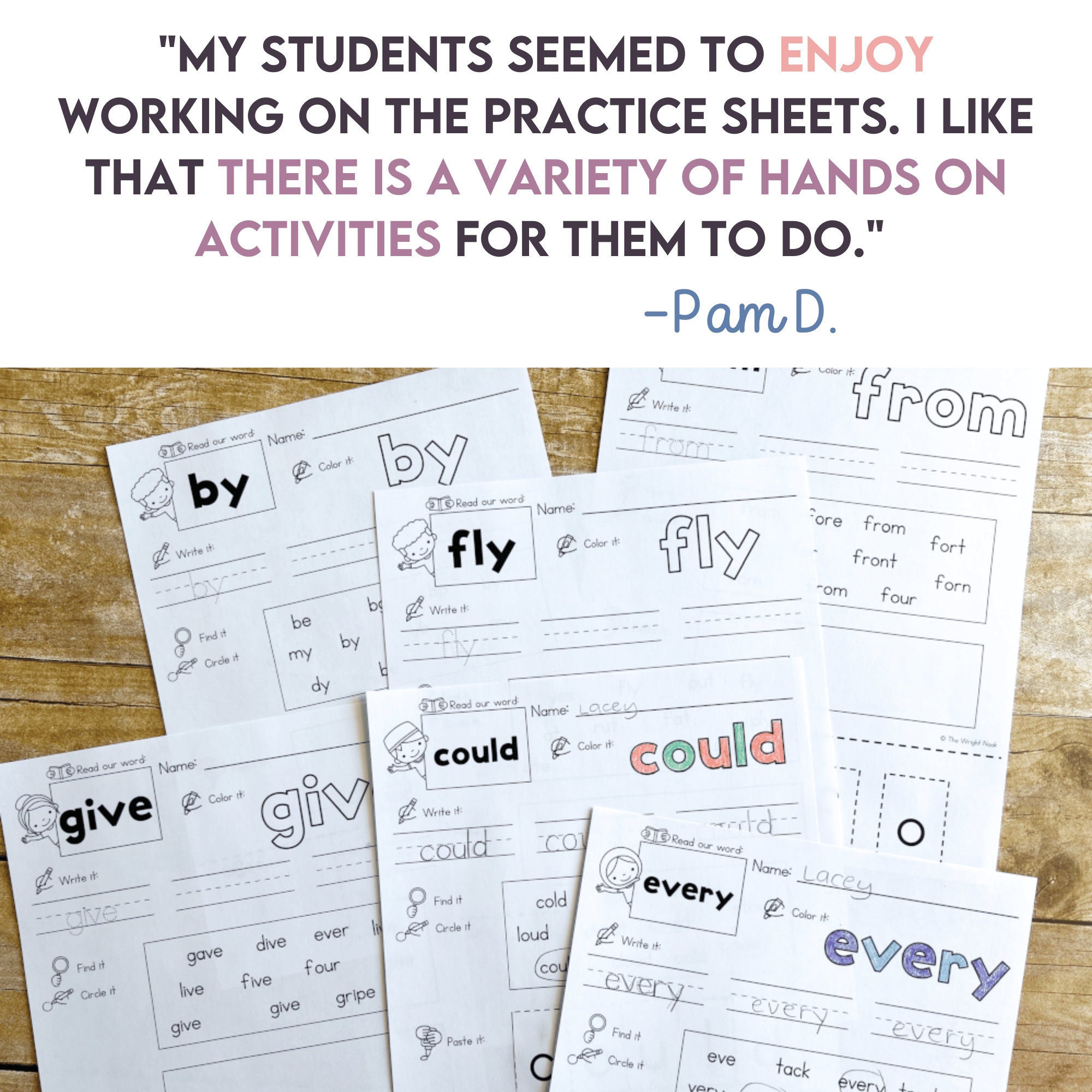 Sight Words Practice MEGA BUNDLE - Etsy