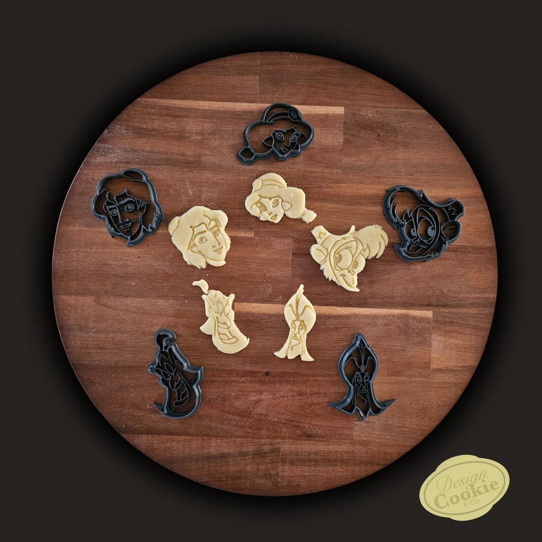 Set of 5 Disney Aladdin Cookie Cutters - Etsy