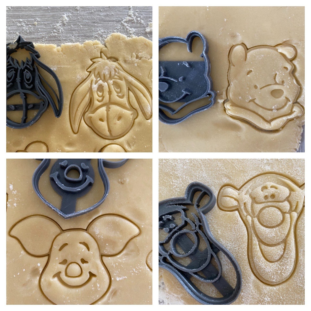 Set of 4 Disney Winnie the Pooh Cookie Cutters - Etsy