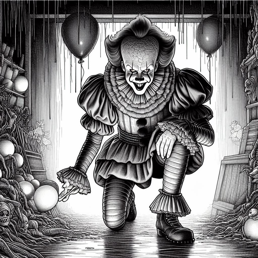 Horror Movie Villains Coloring Book Printable - Etsy