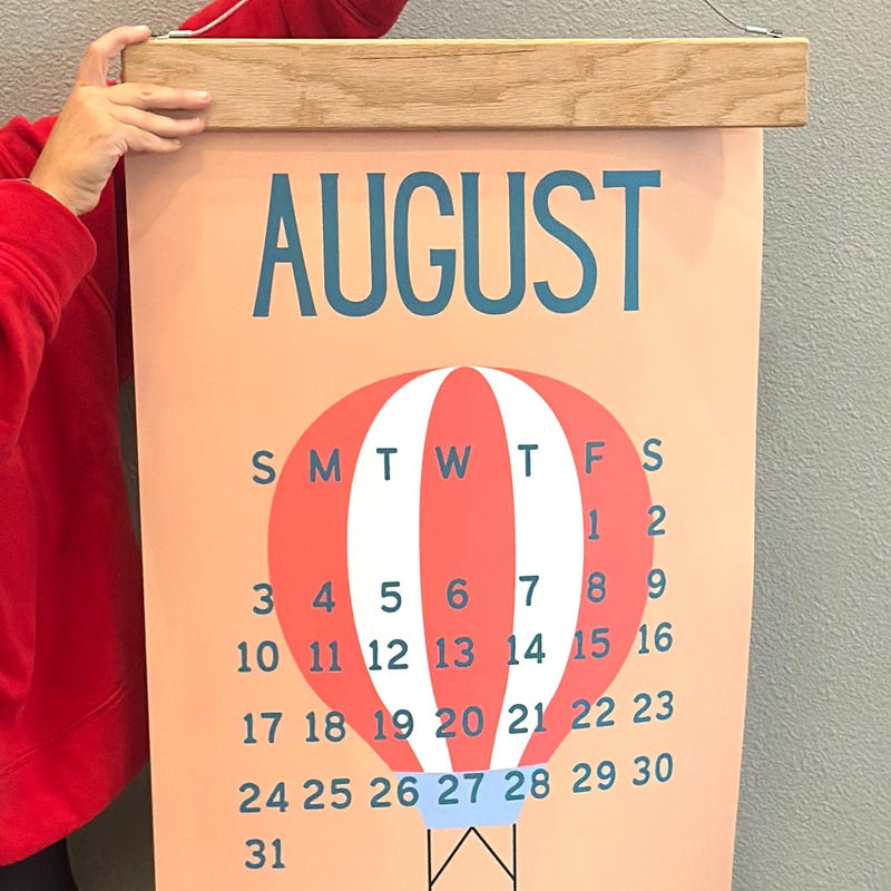 Extra Large 2025 Wall Calendar - Etsy