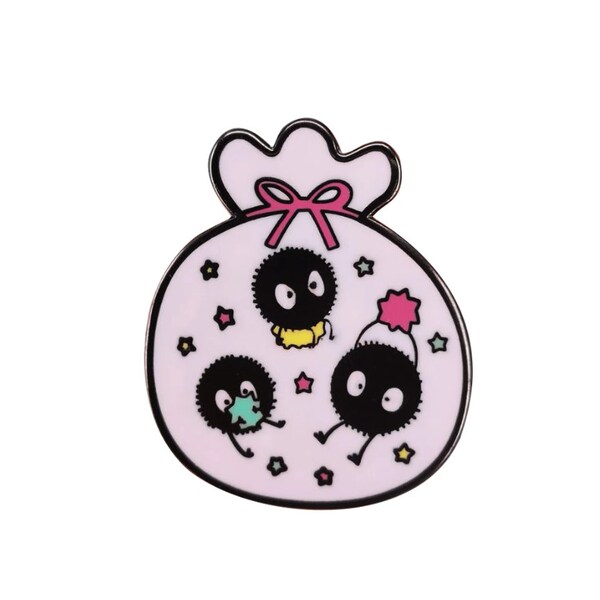 Soot Sprite Pin - Etsy