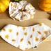 Autumn Leaves Tie on Cat Bandana, Matching Owner Scrunchie, Breathable ...