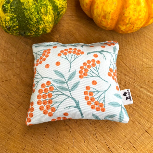 Autumn Leaves Tie on Cat Bandana, Matching Owner Scrunchie, Breathable ...