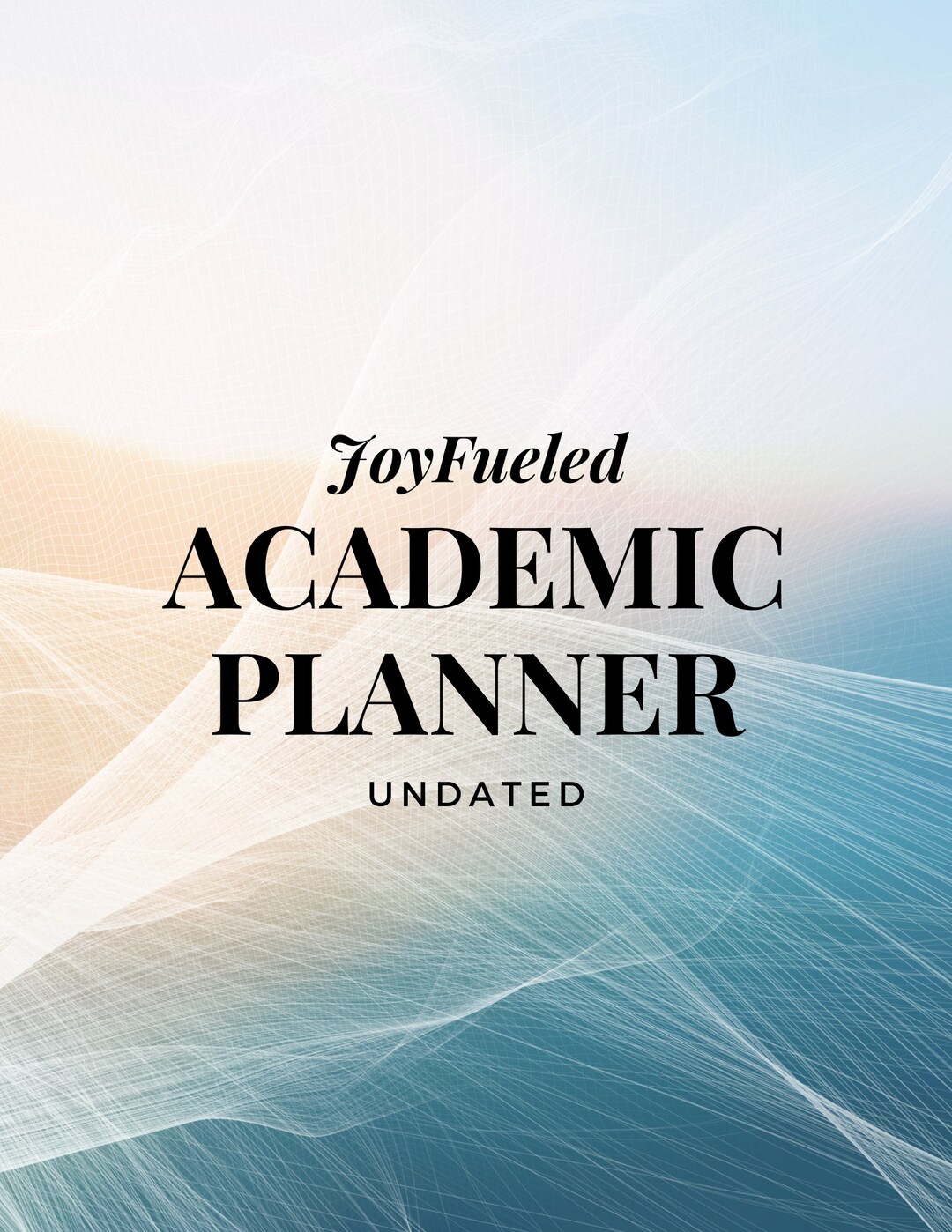 Printable - Undated School Planner - Etsy