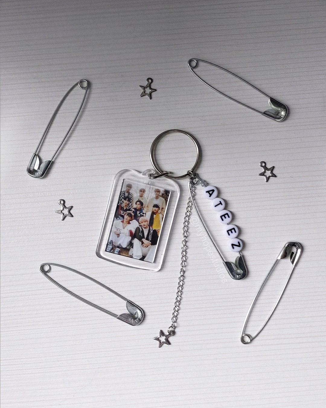 Ateez "chain Collection" | Ateez Keychains - Etsy