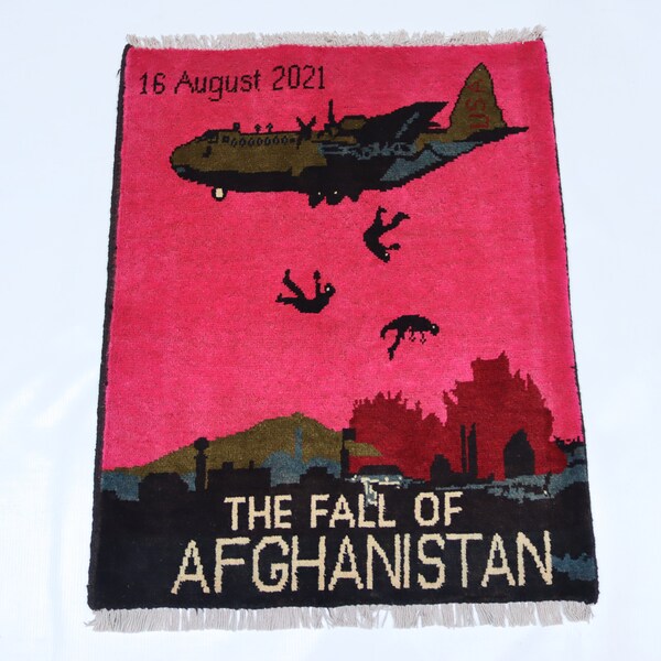 Afghan War Rug - Etsy
