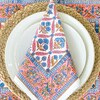 Mustard Floral 100% Cotton Round Table Cloth for Dining Table Kitchen ...