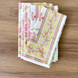 Pink Cloth Napkins for Dining Table, Kitchen, Wedding, Baby Shower ...