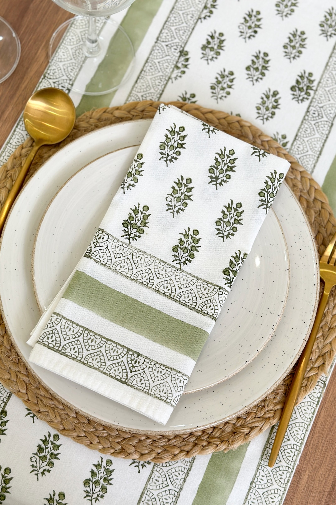 Sage Green Cloth Napkins for Dining Table, Kitchen, Wedding, Baby ...