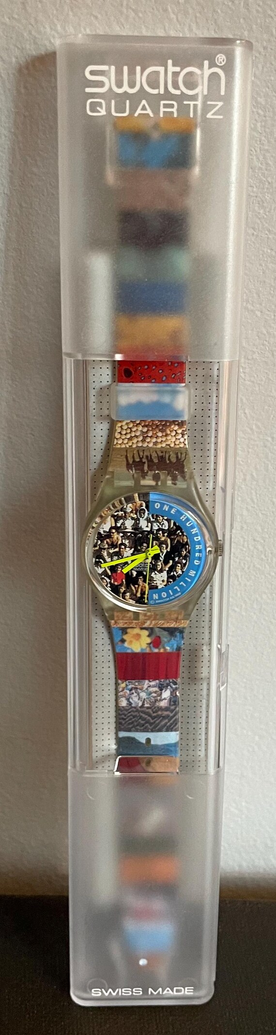 Vintage 1992 Gents Swatch Watch, “The People", GZ126,… - Gem