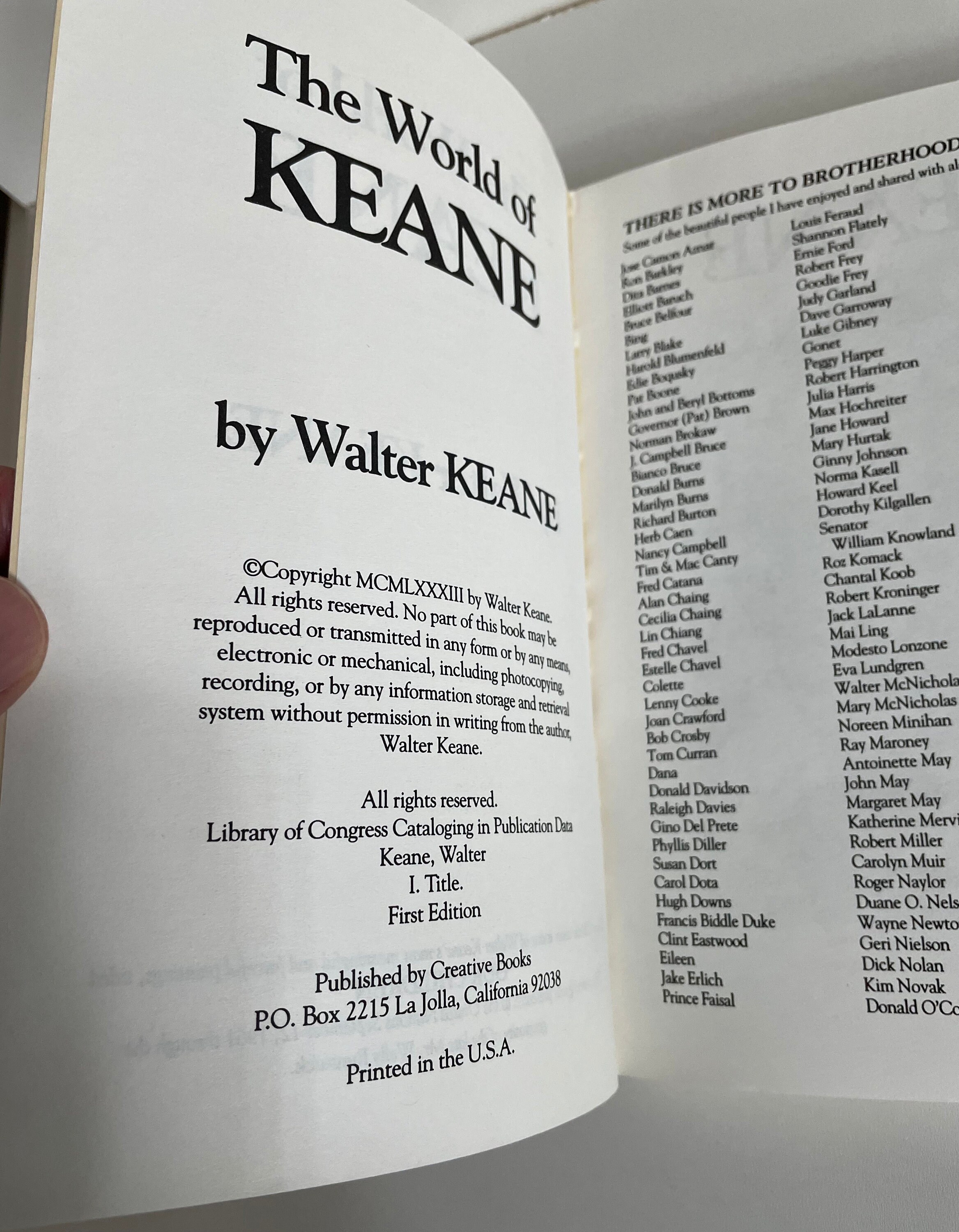 The World of Keane:thirty-two Paintings and Drawings by Walter - Etsy