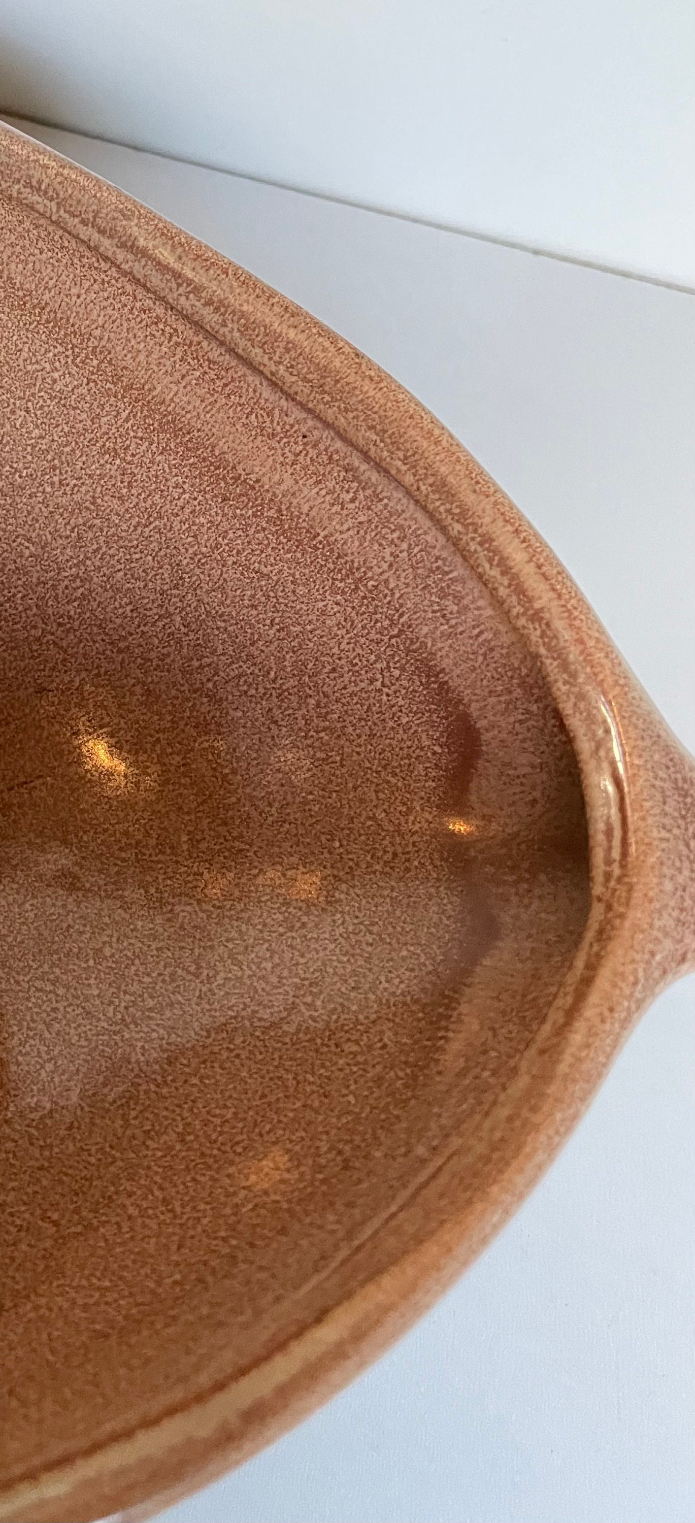 Red Wing Pottery Console Bowl by Charles Murphy M-1495 Mid-century - Etsy