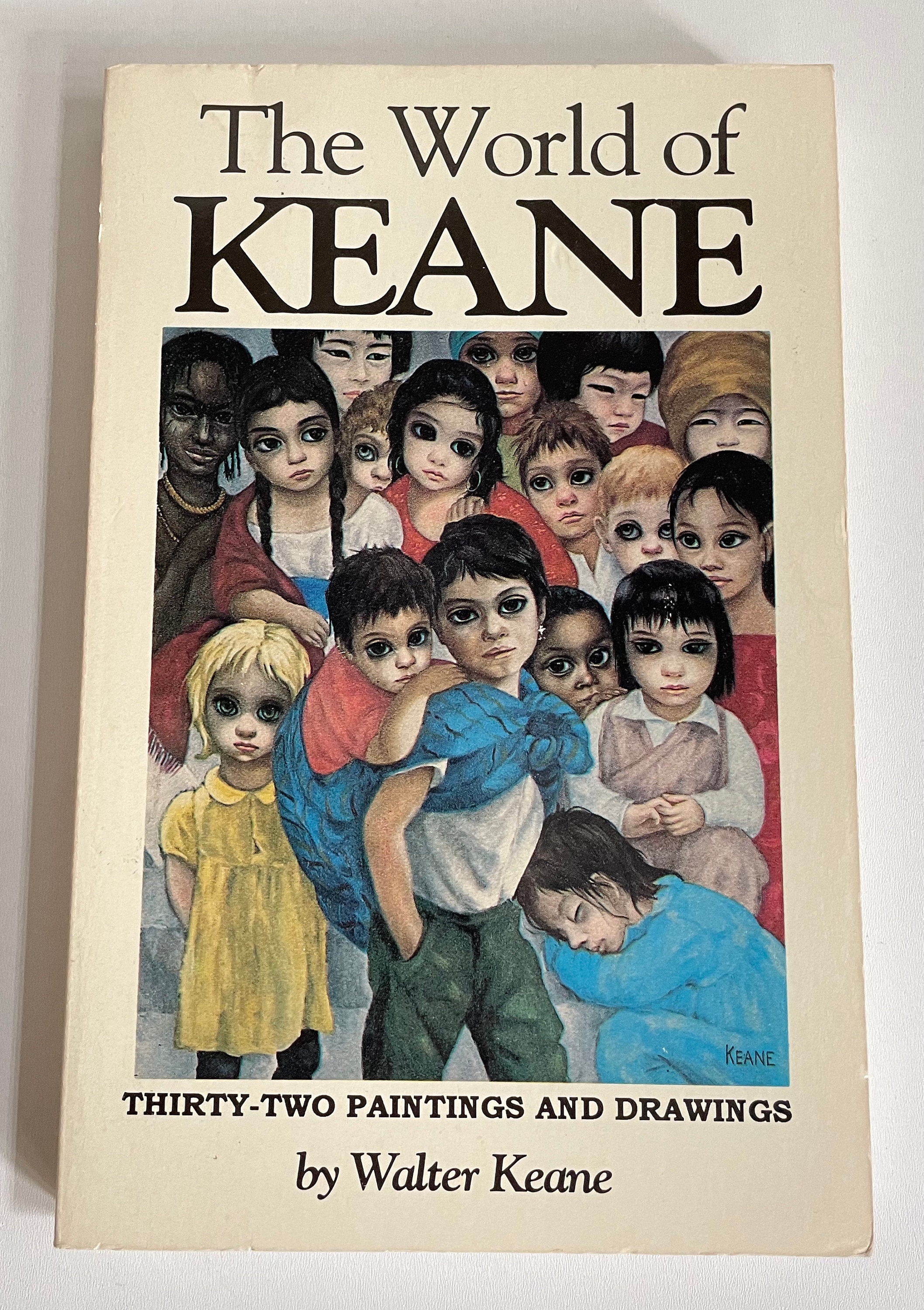 The World of Keane:thirty-two Paintings and Drawings by Walter - Etsy