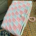 Crochet Checkered Book Sleeve Cover - Etsy