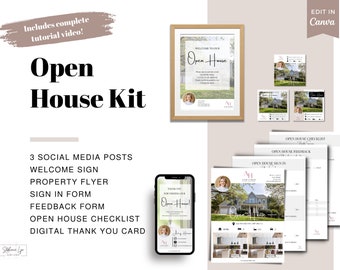 Open House Flyer Real Estate Flyer Real Estate Flyer - Etsy