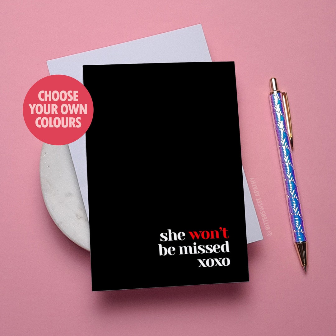 Bereavement Card Funny Sympathy Card, Thinking of You Card, Sorry for ...