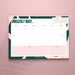 Weekly Planner Tear Away Sheets, Weekly Schedule, Productivity Planner ...