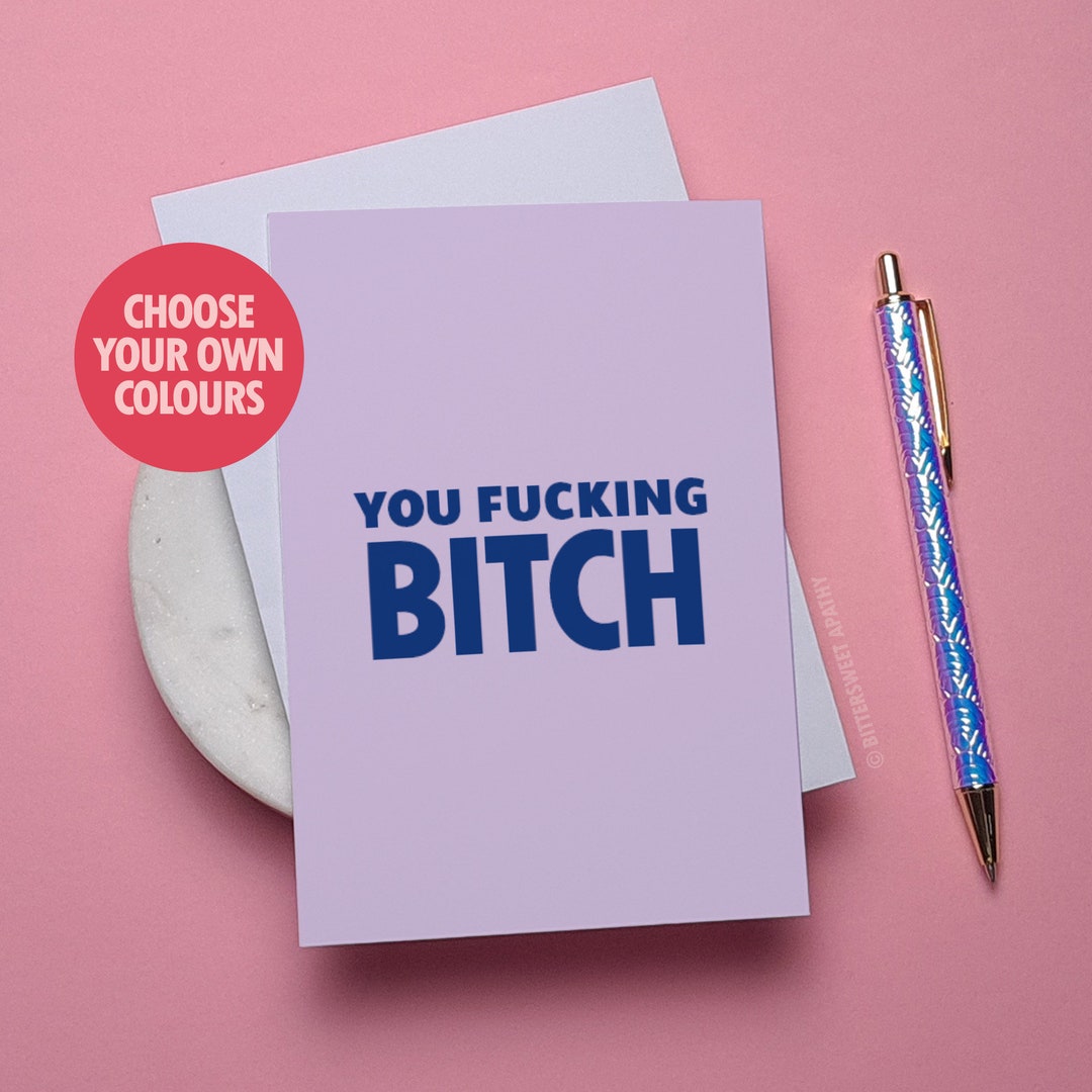 Funny Greeting Card Rude Greeting Card Offensive Greeting - Etsy