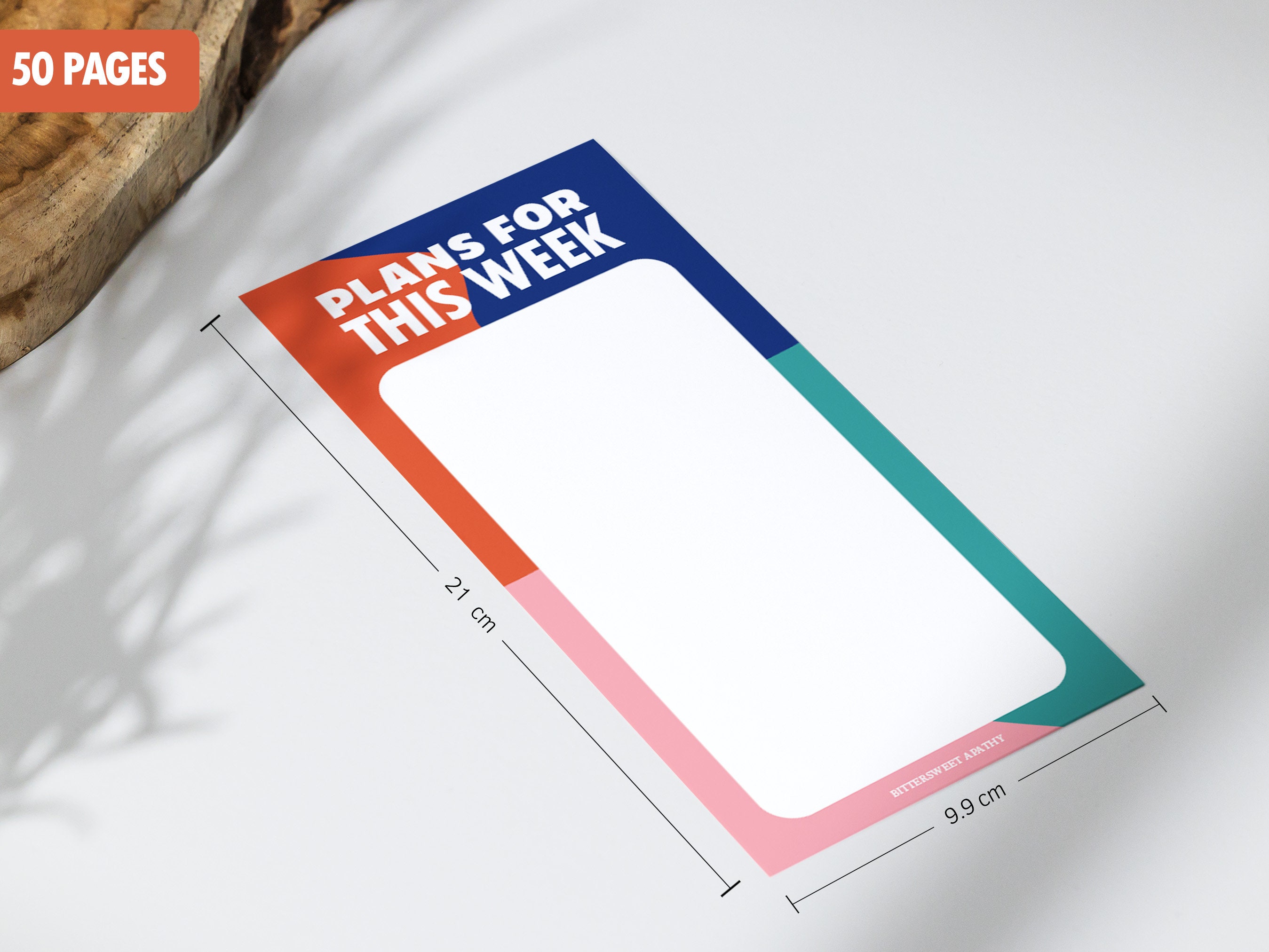 To Do List Memo Pad Tear Away Sheets, Daily Task List, Daily Desk ...