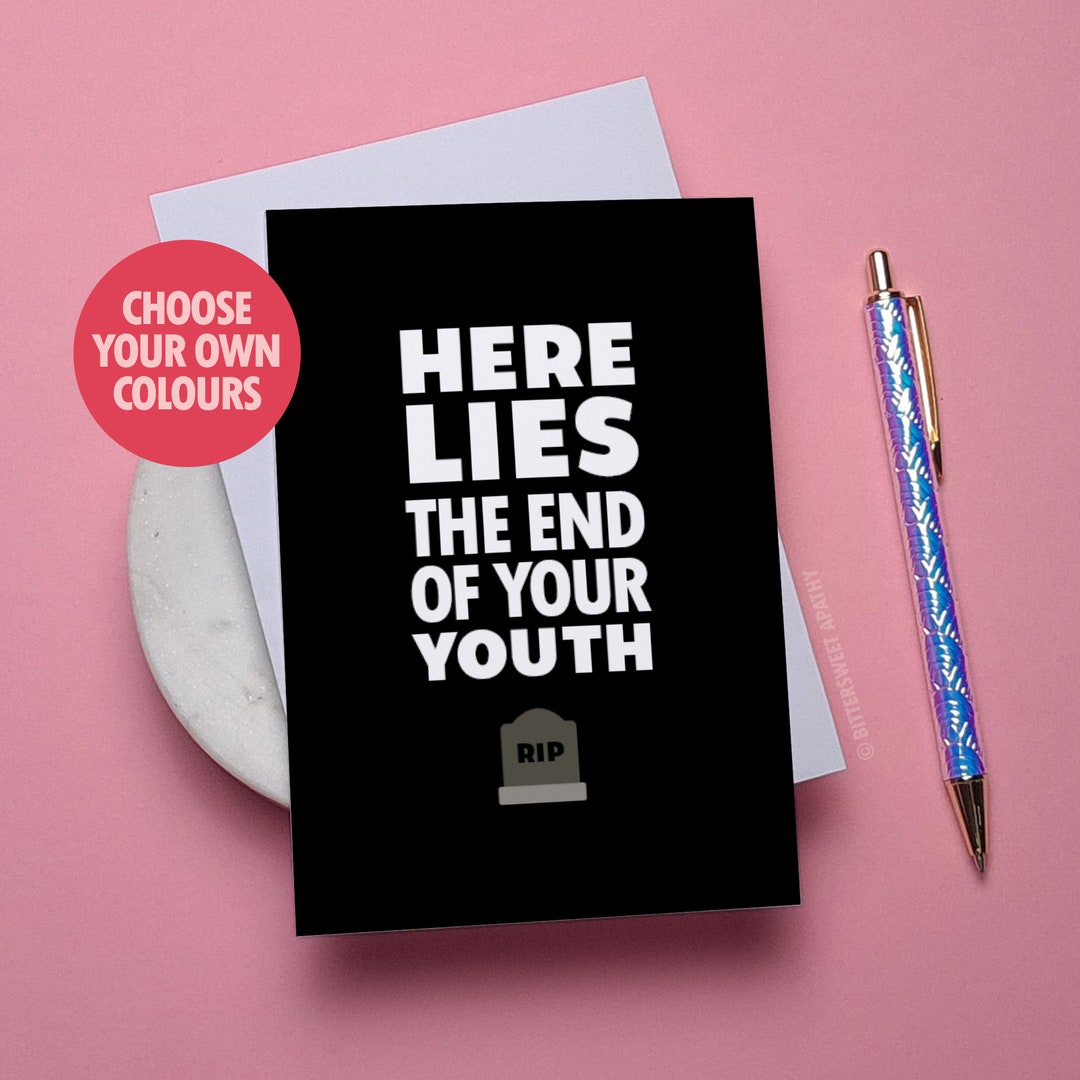 Funny Birthday Card Rude Birthday Card, Offensive Birthday Card, Cheeky ...