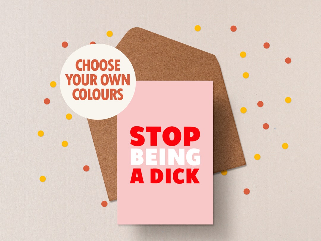 Funny Greeting Card Rude Greeting Card Offensive Greeting - Etsy