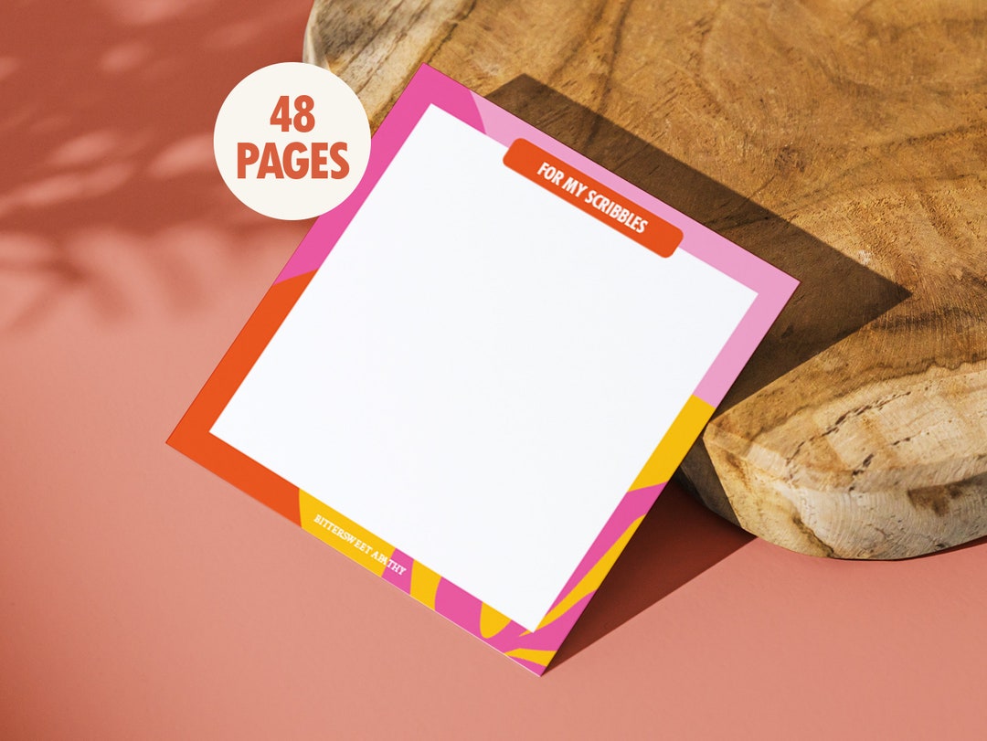 Square Memo Pad | Tear off Sheets, Notepad, to Do List, Daily Notepad ...
