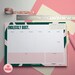 Weekly Planner Tear Away Sheets, Weekly Schedule, Productivity Planner ...