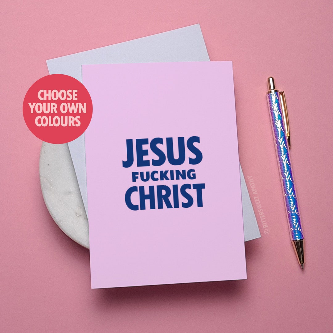 Funny Greeting Card Rude Greeting Card, Offensive Greeting Card, Cheeky ...