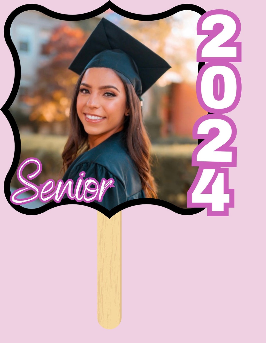 Custom Graduation Fan - Etsy