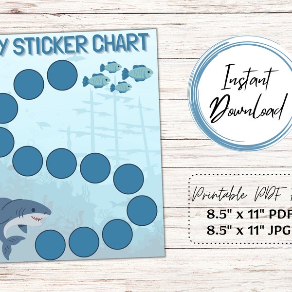 Ocean Reward Chart - Etsy