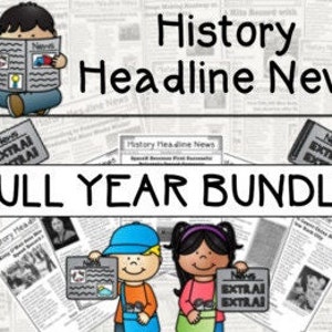 This Day in History Newspaper Informational Nonfiction Daily Reading ...