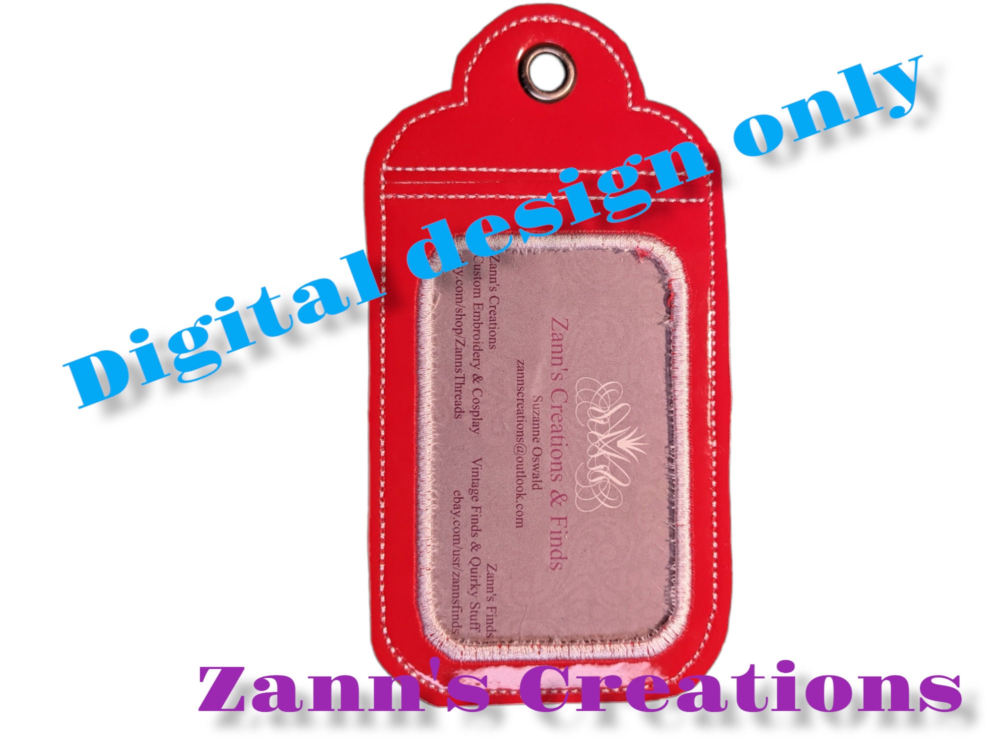 Basic Luggage Tag ITH Machine Embroidery Design - DIGITAL ITEM - Etsy