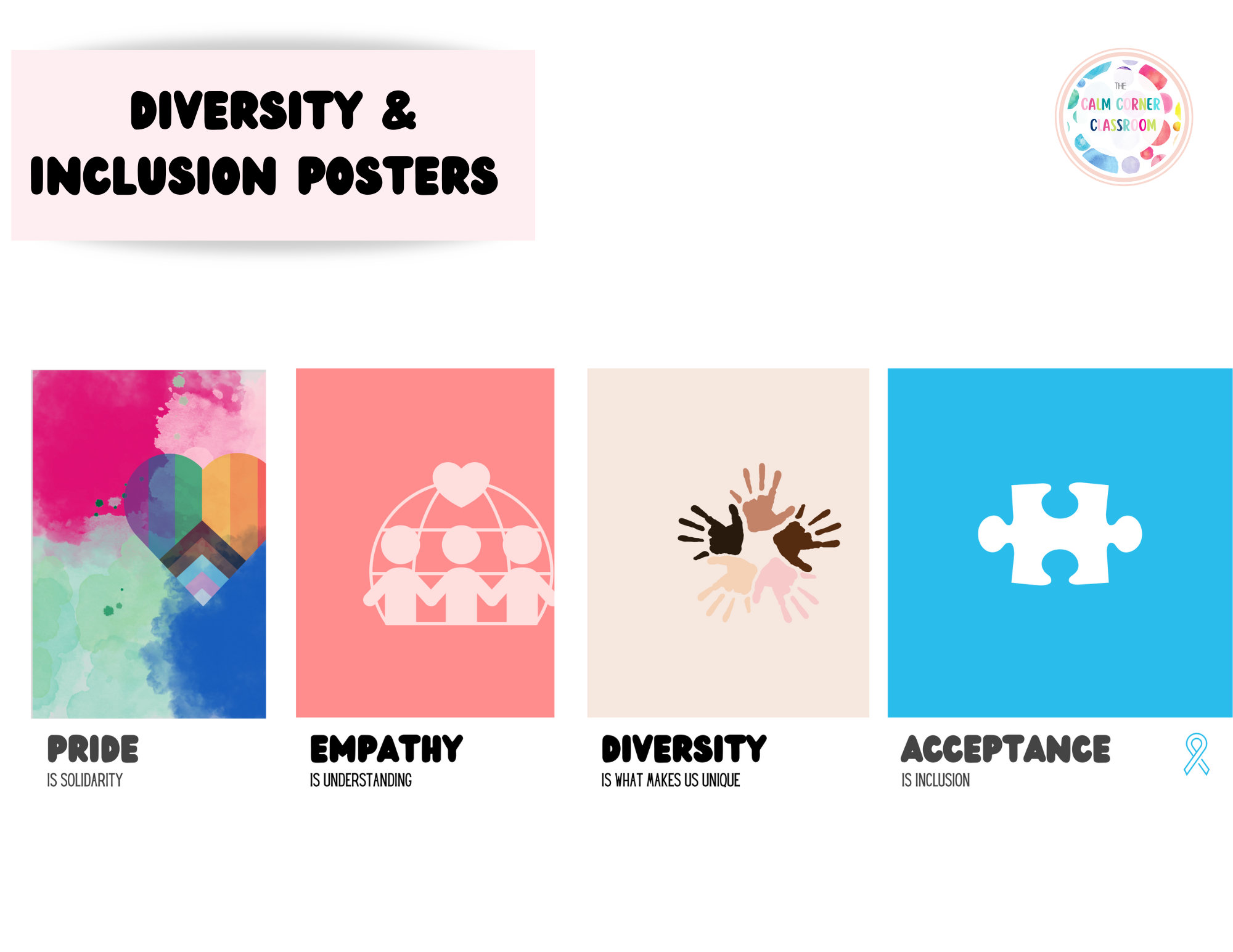 Inclusion Posters L School Social Worker Office L Inclusive - Etsy