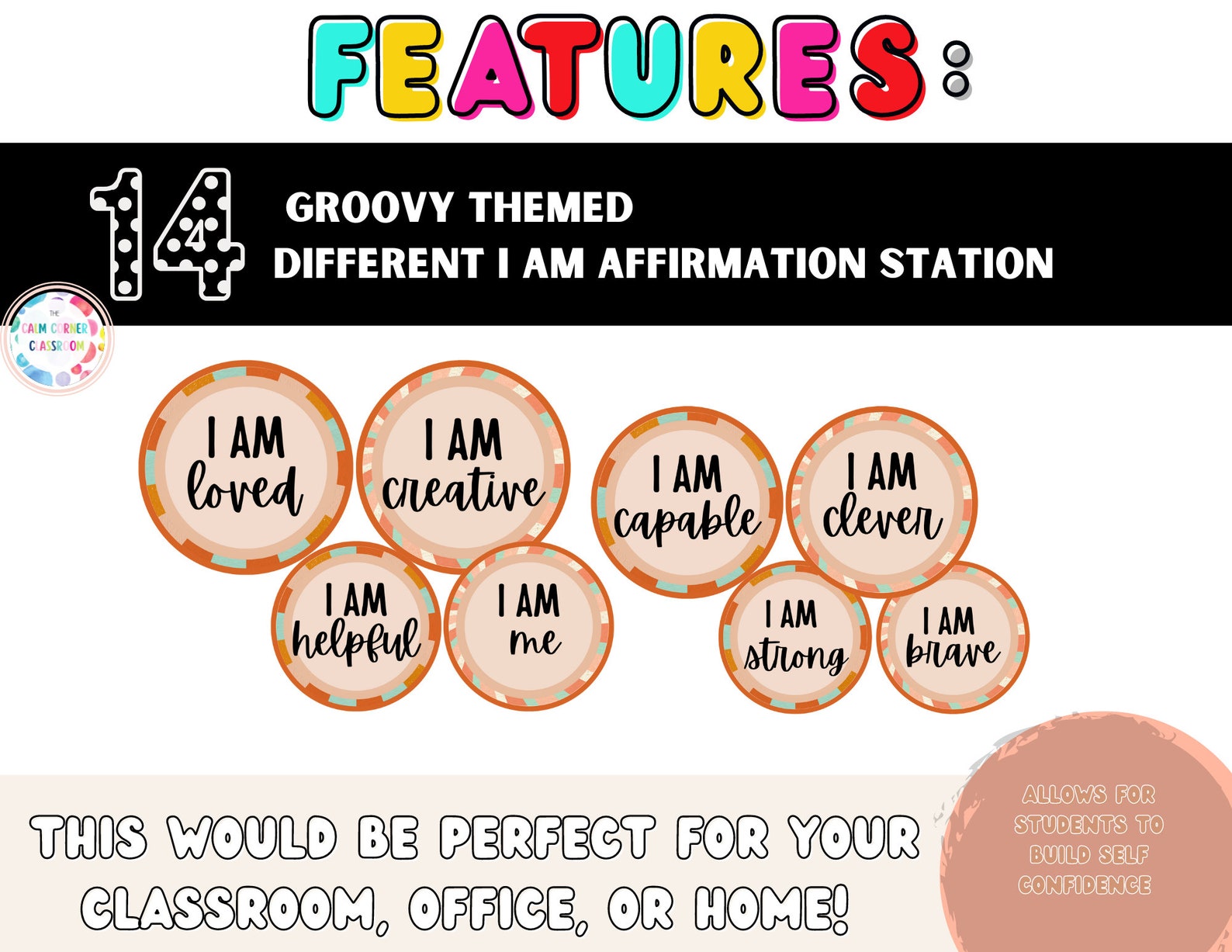 PRINTABLE Affirmation Station Posters | Bulletin Board Display ...