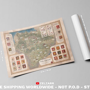 Map of the Empire: Uniforms & Heraldry (warhammer) - Etsy