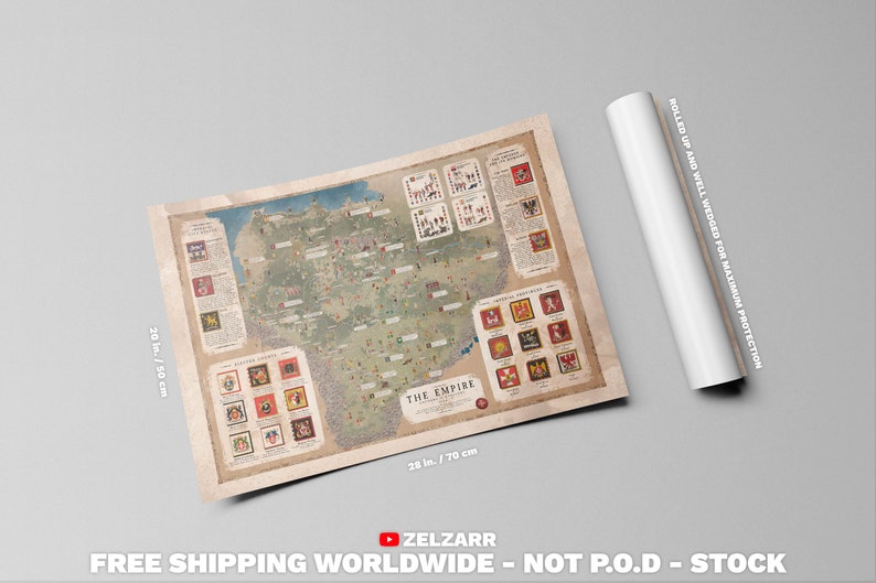 Map of the Empire: Uniforms & Heraldry warhammer - Etsy Canada