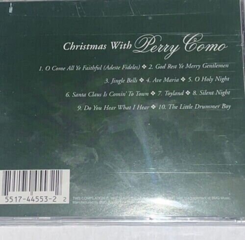 Christmas With Perry Como Brand New Still Sealed CD 1997 BMG LS - Etsy