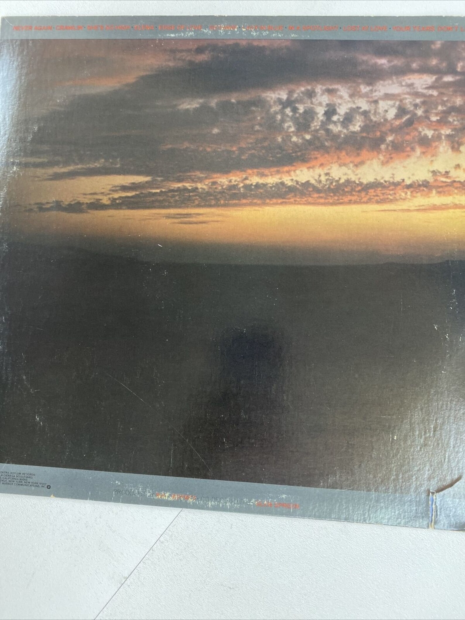 The Marc Tanner Band No Escape Lp Vinyl Record 12" Elektra Record 1979 ...