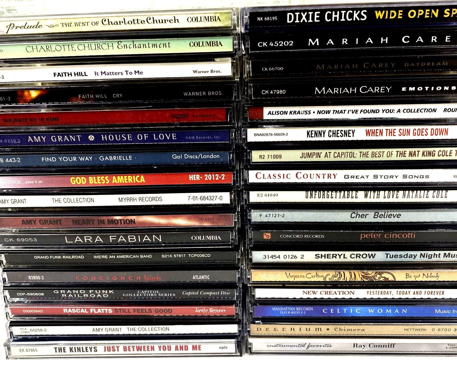Lot of 34 Rock, Pop, Country Cds - 70S-80S 90S Movie Soundtracks Like ...