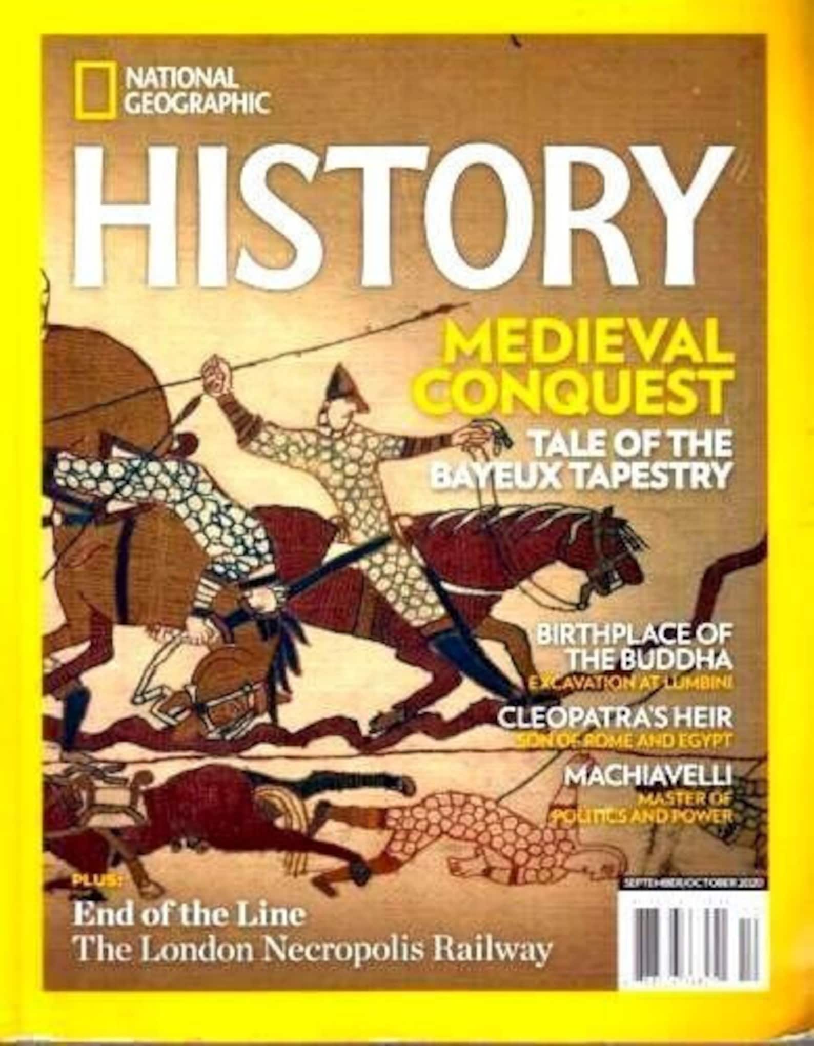 National Geographic HISTORY Medieval Conquest September/october 2020 - Etsy