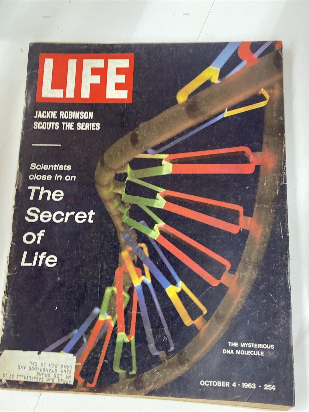 Life Magazine October 4, 1963 Life Magazine the Secret of Life DNA ...