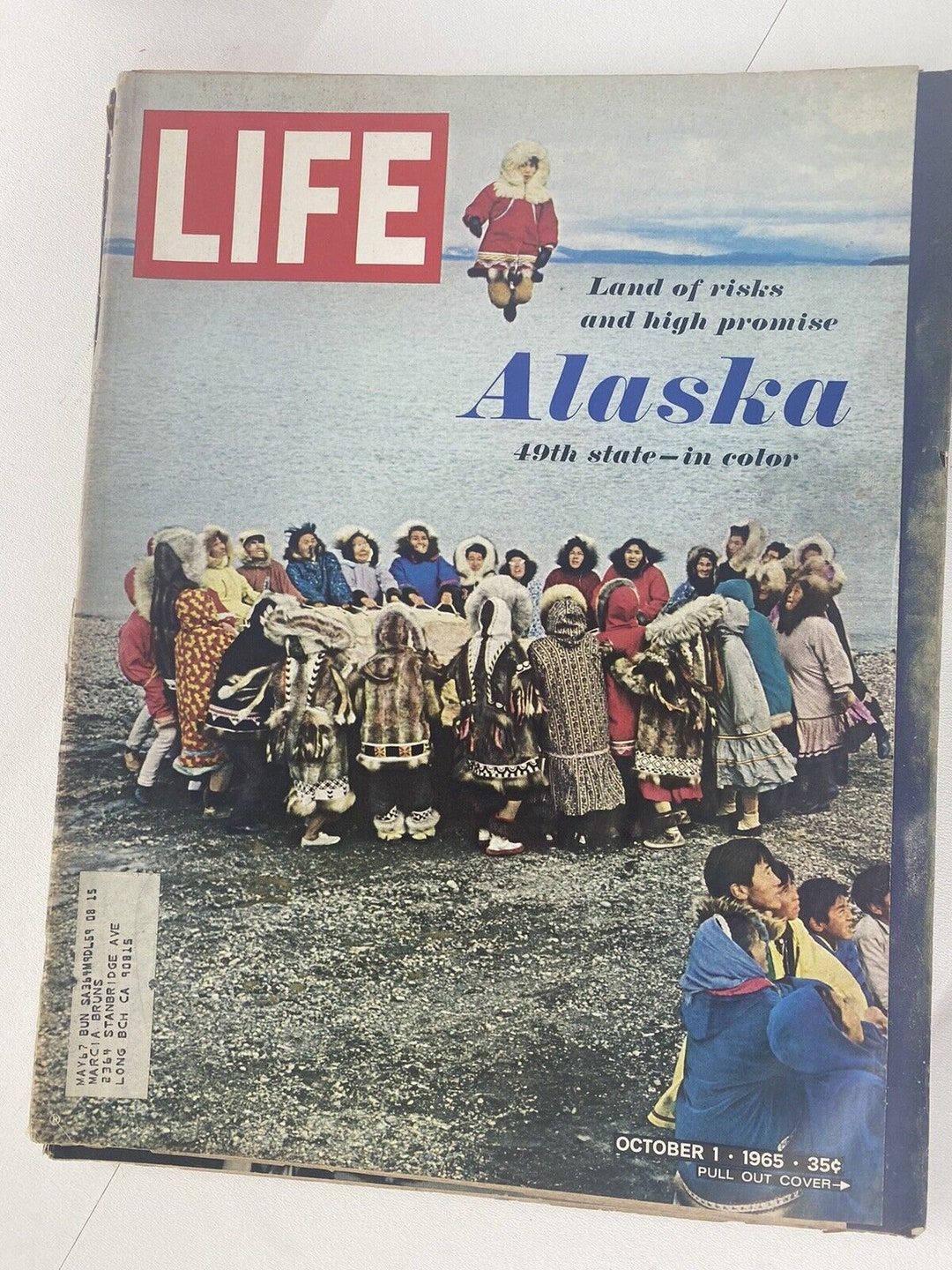 LIFE Magazine Oct 1 1965 ALASKA 49th State Land of Risks and High ...