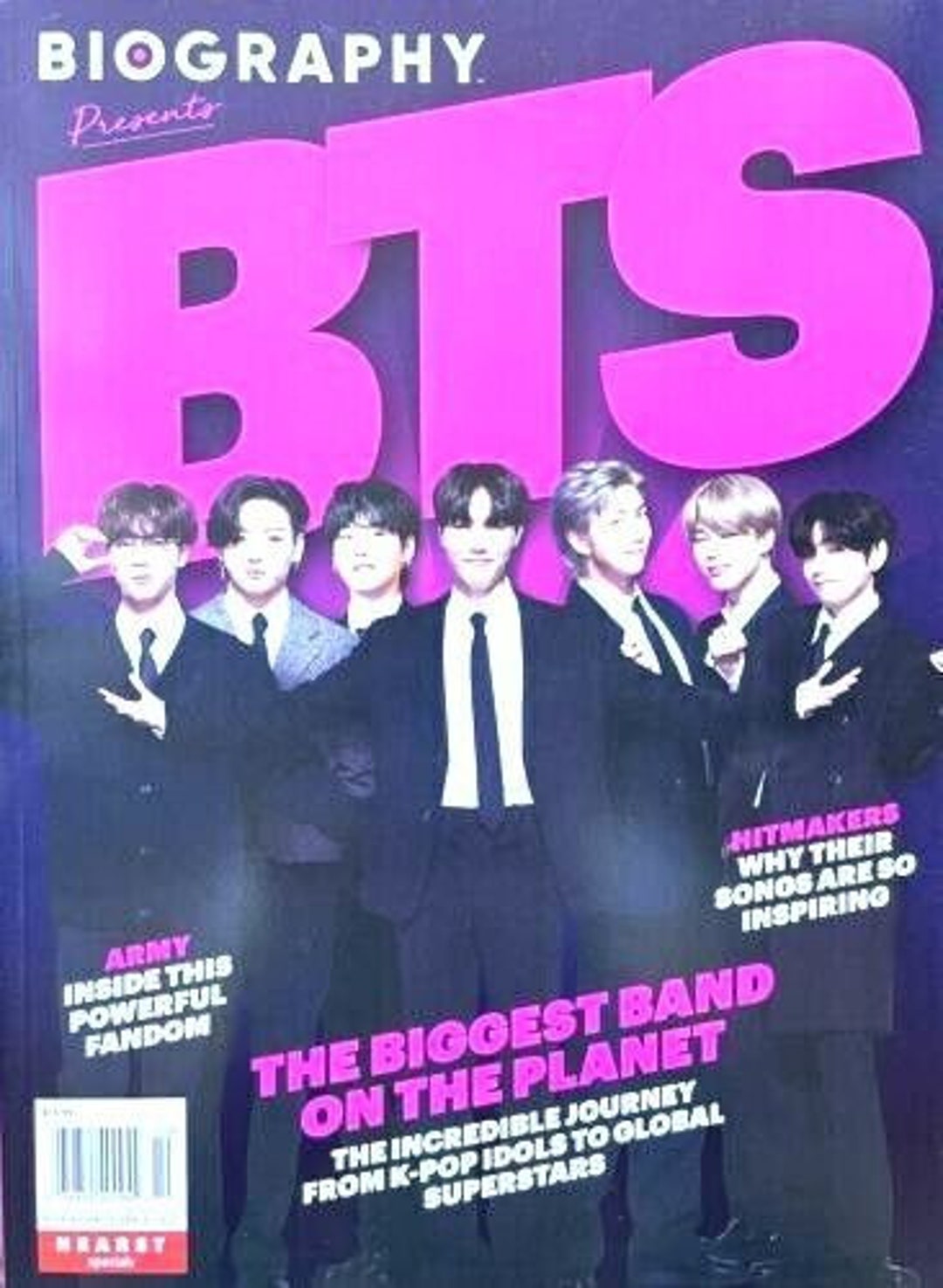 Bts Biography Magazine 2021 Brand New Bangtam Boys Korea K-pop ...