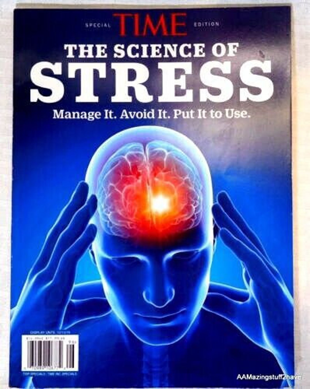 Time Special Edition Magazine the Science of Stress New 12/13/2019 - Etsy